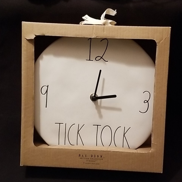 Rae Dunn | Wall Decor | Rae Dunn Wall Clock | Poshmark